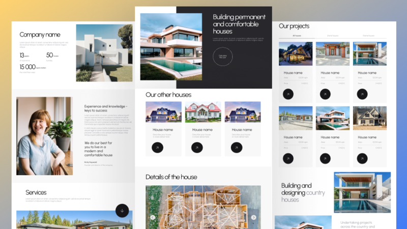 HouseM5 Theme Live Demo Blocks